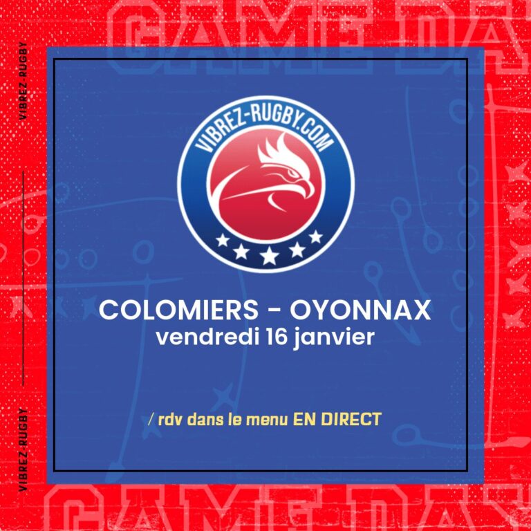 Colomiers - Oyonnax en direct